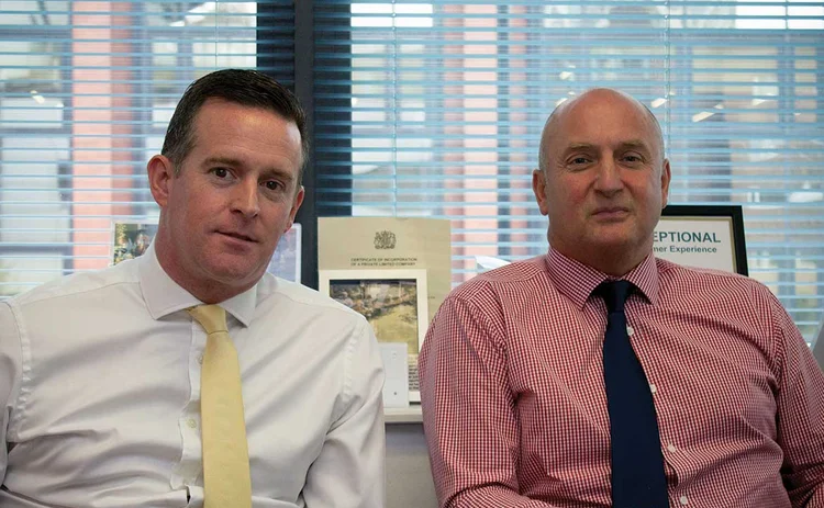 Broking success: Square Mile’s directors David Garrad and Dominic D ...